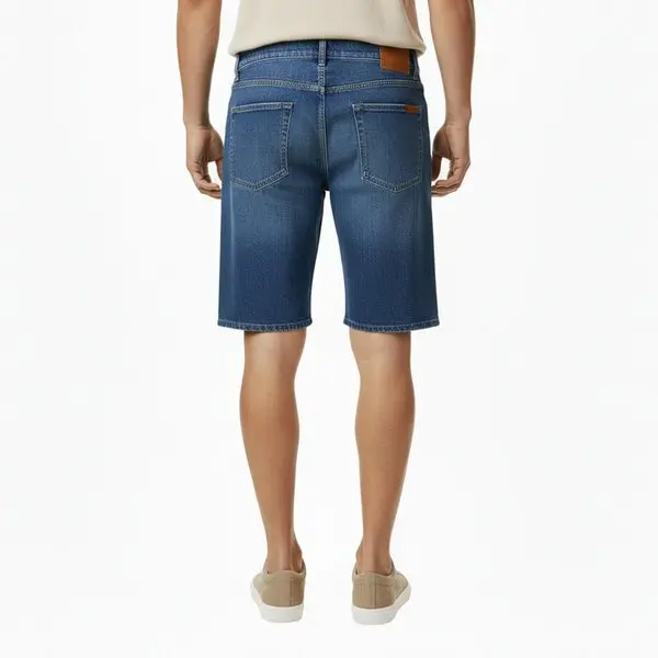 7 For All Mankind Denim Shorts With Belt Loops