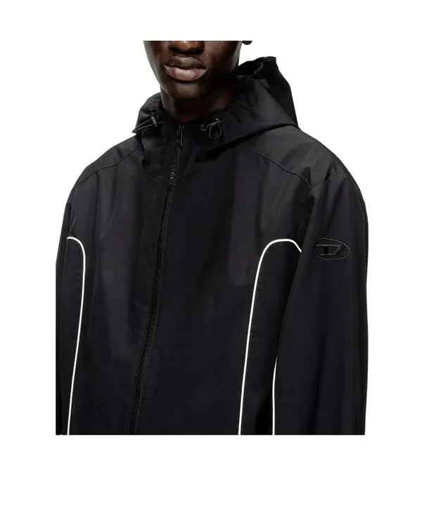 DIESEL® Hooded Zip-up Jacket