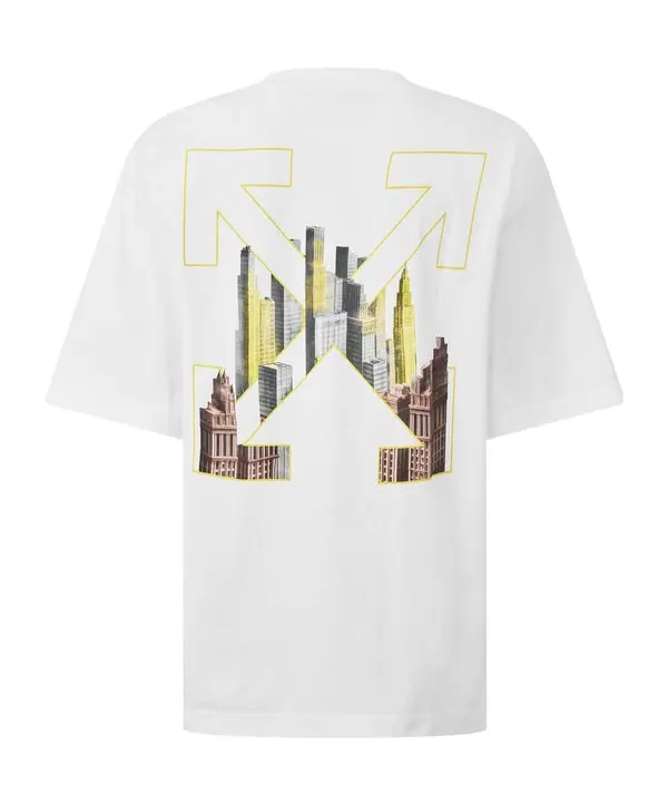 Off-White Minimalist Arrow Print T-shirt