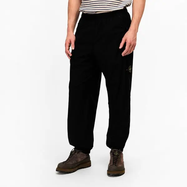 Stone Island Logo Patch Trousers