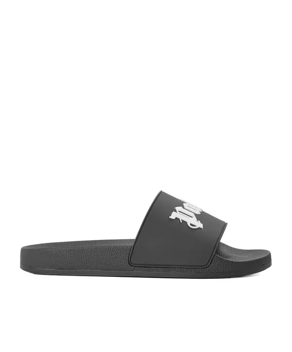 Palm Angels Logo Slide Slippers