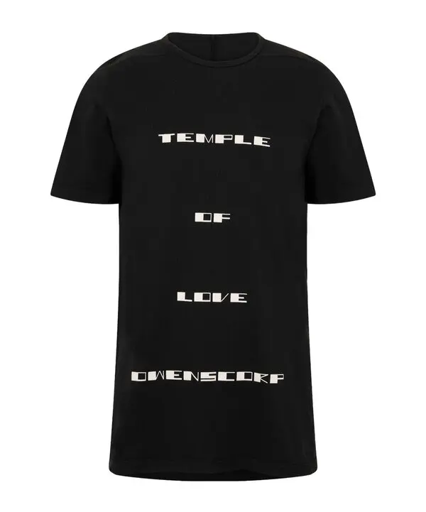 Rick Owens Crew Neck Short Sleeve T-shirt