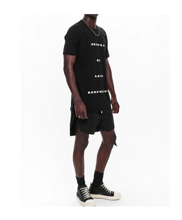 Rick Owens Crew Neck Short Sleeve T-shirt