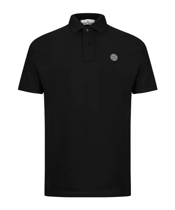 Stone Island Casual Polo Shirt - Black
