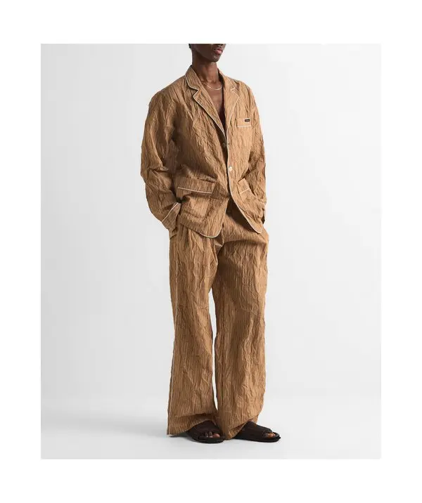 Dolce & Gabbana Loose Fit Striped Long Pants