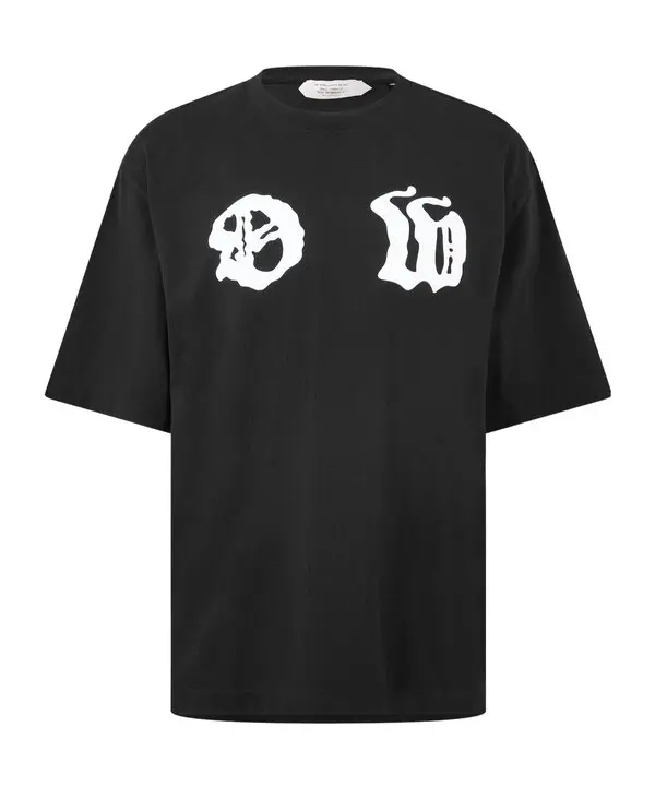 Off-White Minimalist Arrow Pattern T-shirt