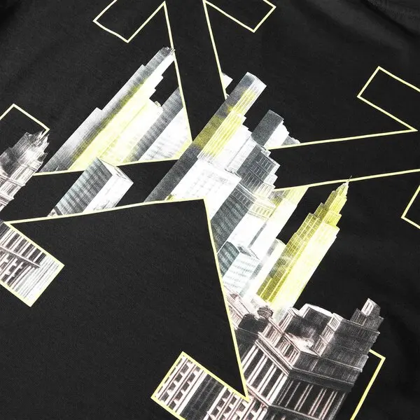 Off-White Minimalist Arrow Pattern T-shirt