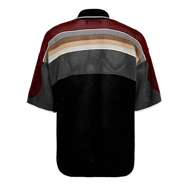 Amiri Knitted Short Sleeve Top