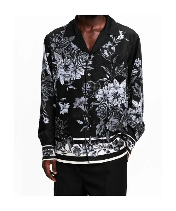 Dolce & Gabbana Long-sleeved Printed Shirt