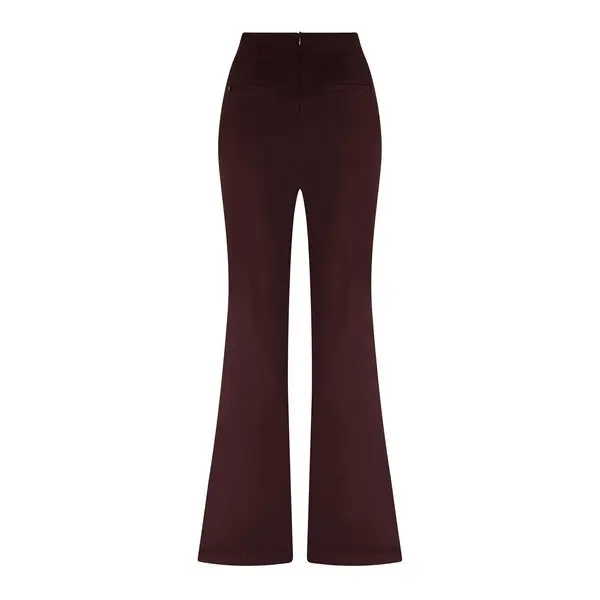 Sportmax High Waisted Wide Leg Trousers