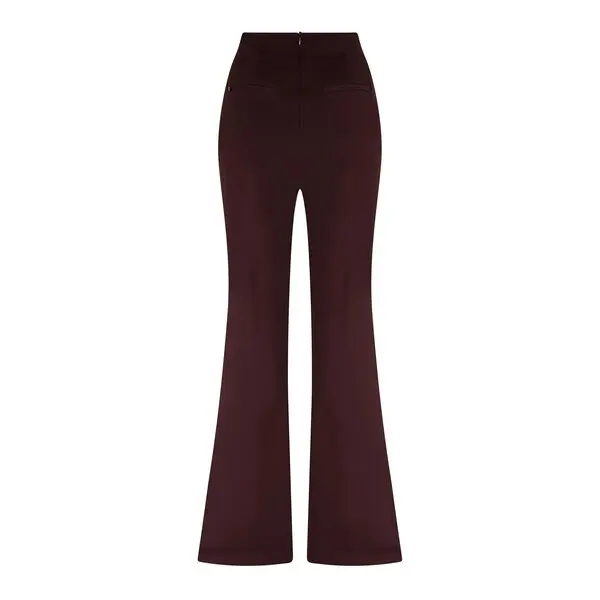 Sportmax High Waisted Wide Leg Trousers