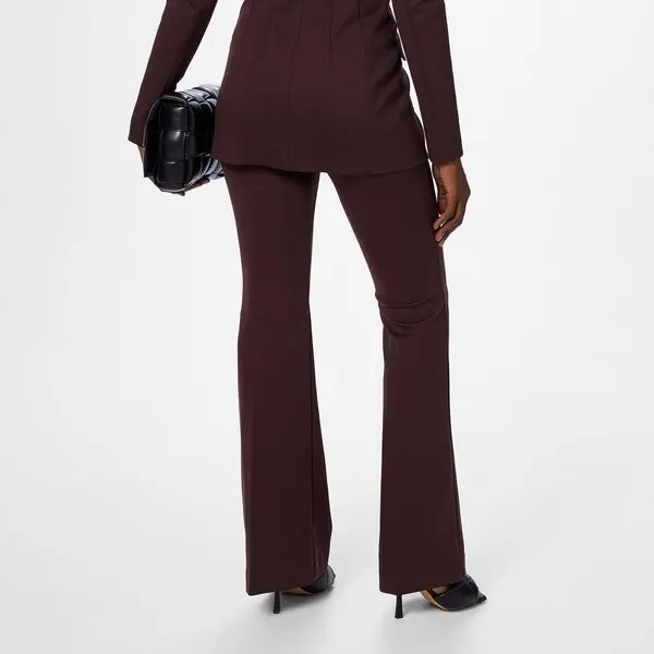 Sportmax High Waisted Wide Leg Trousers