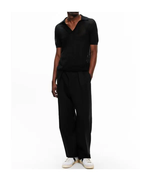 TOM FORD Short-sleeve Mesh Knit Polo