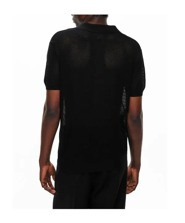 TOM FORD Short-sleeve Mesh Knit Polo
