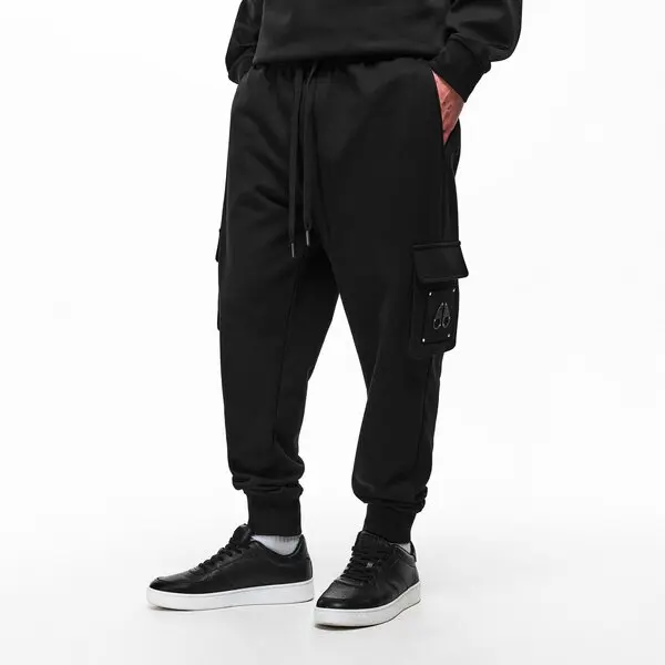 Moose Knuckles Logo Track Pants