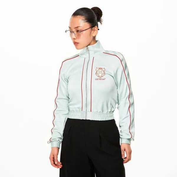 Off-White Color-blocked Minimalist Coat