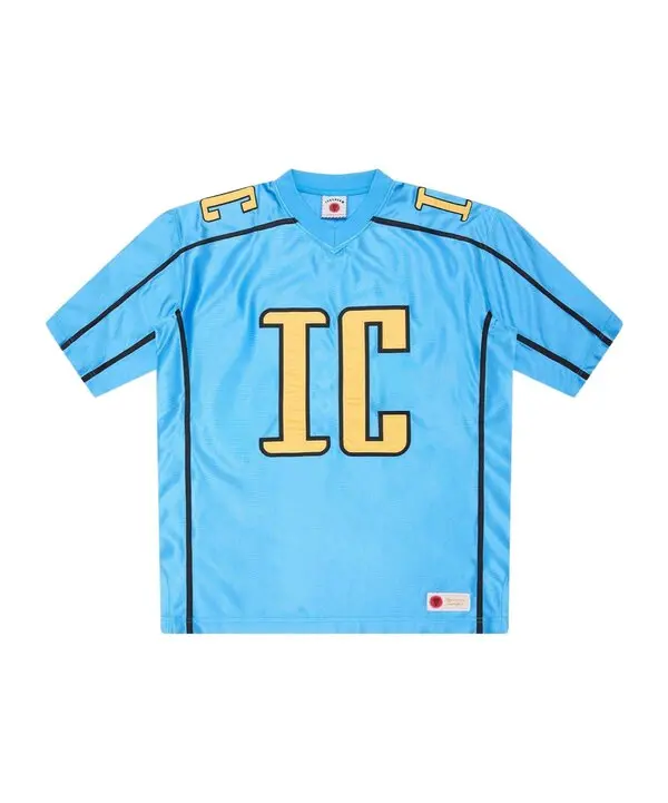 ICECREAM V-neck Short-sleeved T-shirt - Blue