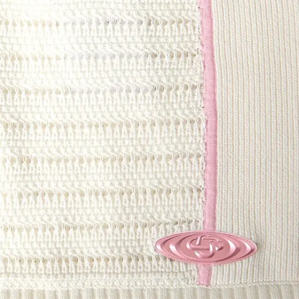 Casablanca Logo Detail Knit Mini Skirt