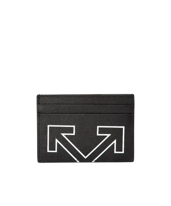 Off-White Simple Card Case - Black