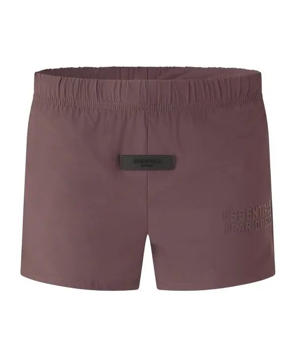 Fear Of God Logo Detail Shorts - Red