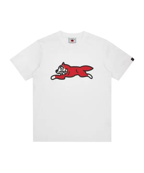 ICECREAM Crew Neck Short-sleeved T-shirt - White