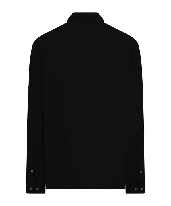 C.P. COMPANY Gabardine Lens Cotton Long Sleeve Overshirt