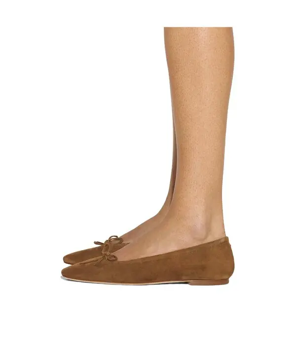 AeydĒ Bow Detailing Ballet Flats