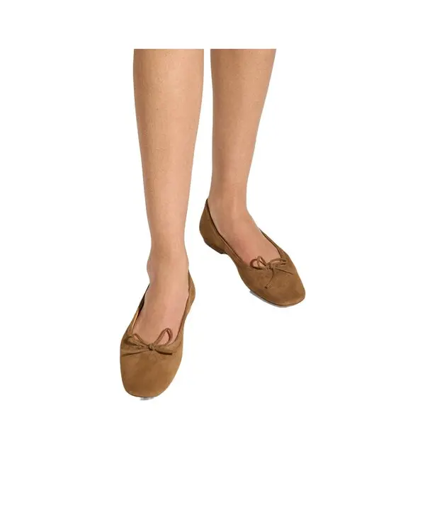 AeydĒ Bow Detailing Ballet Flats