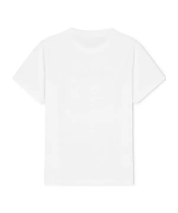 Off-White Crew Neck Short Sleeve T-shirt - White