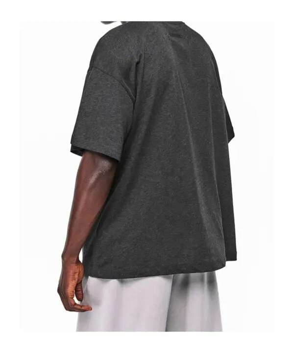Fear Of God Logo Short-sleeved T-shirt - Black