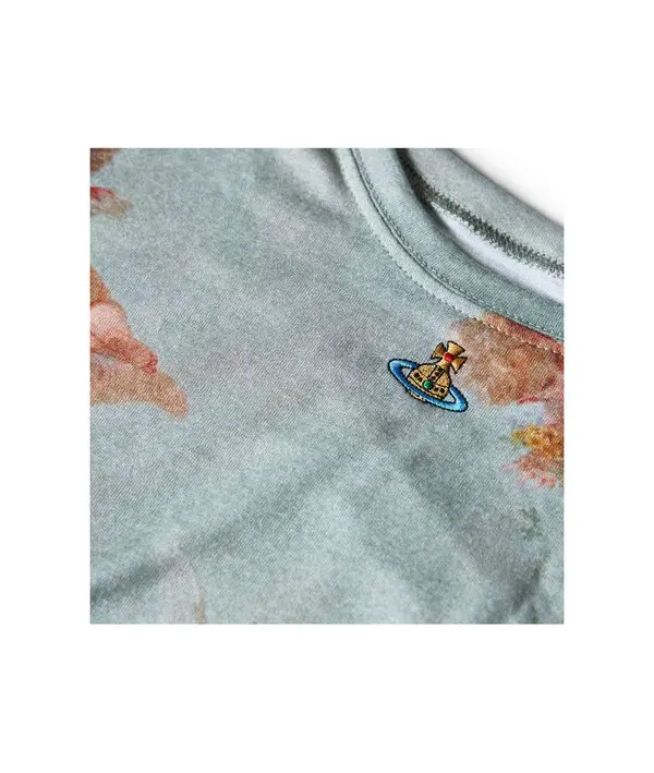 VIVIENNE WESTWOOD Printed Short-sleeve Fitted T-shirt