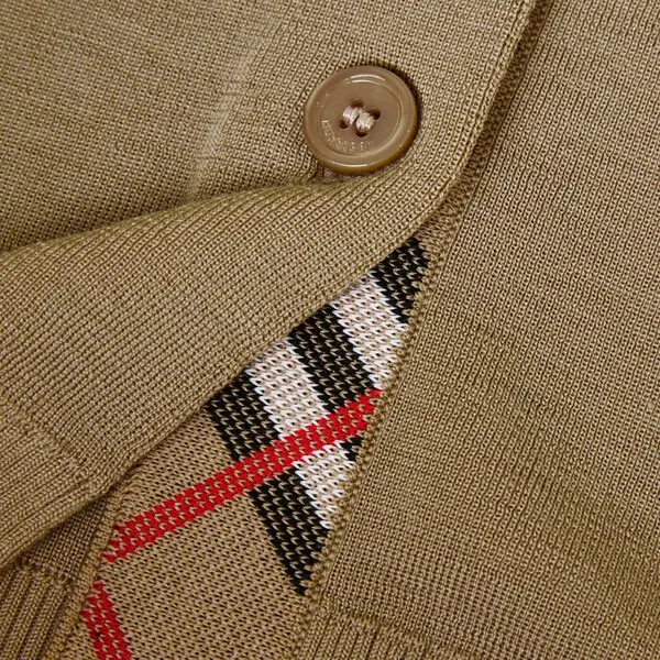 Burberry Crew Neck Cardigan