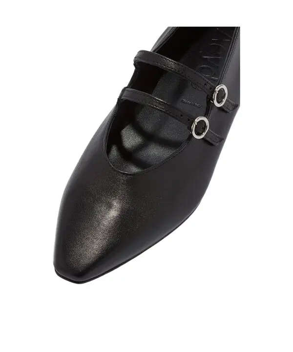 AeydĒ Nappa Leather Ballet Flats