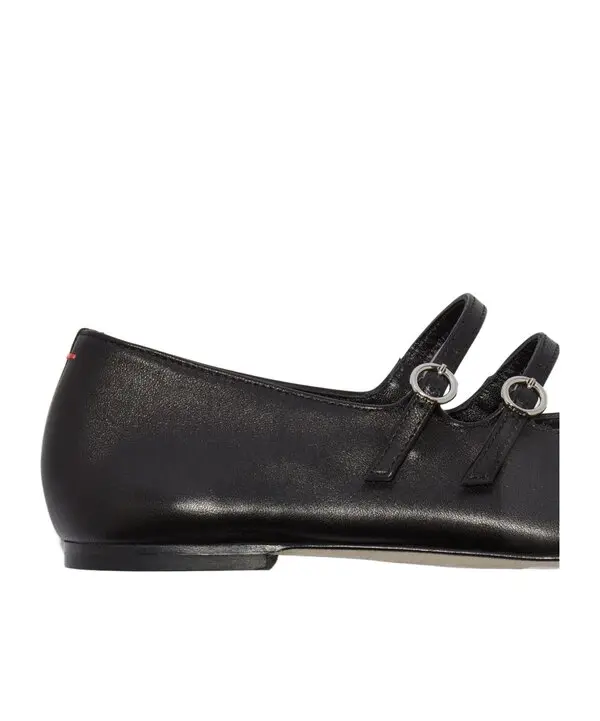 AeydĒ Nappa Leather Ballet Flats