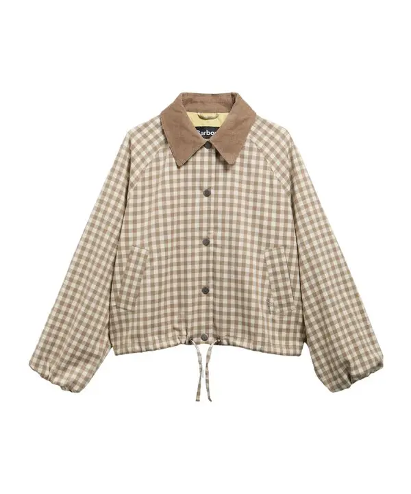 Barbour Checked Casual Jacket