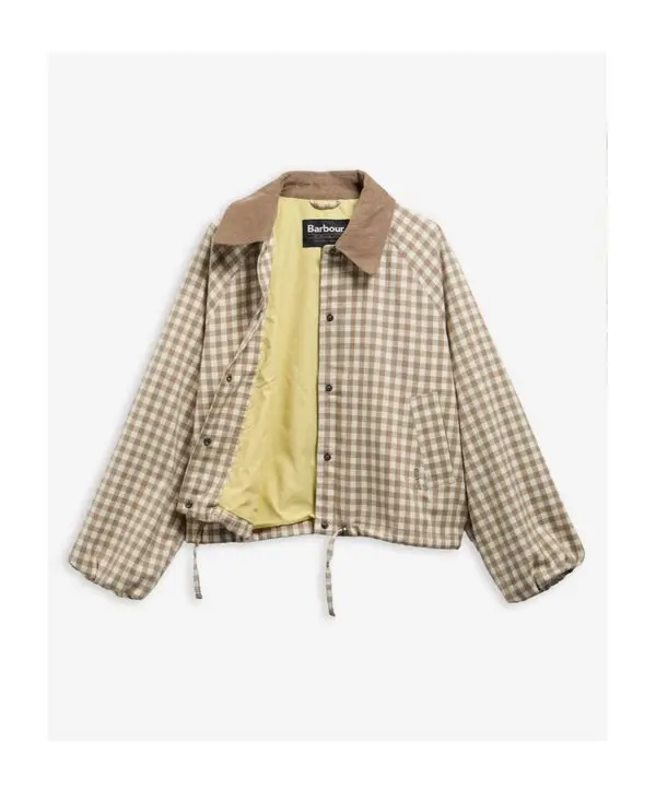 Barbour Checked Casual Jacket