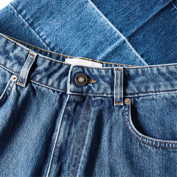 Givenchy Wide Leg Denim Trousers