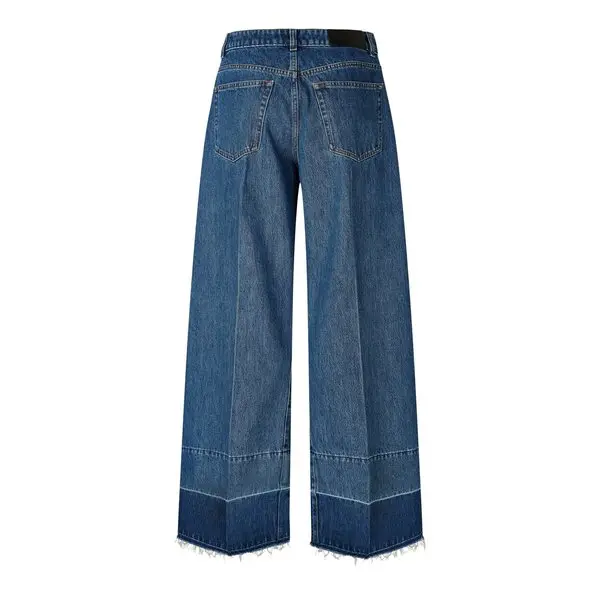 Givenchy Wide Leg Denim Trousers