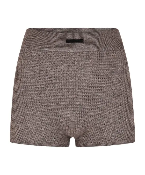 Fear Of God Waffle Velour Athletic Shorts - Gray
