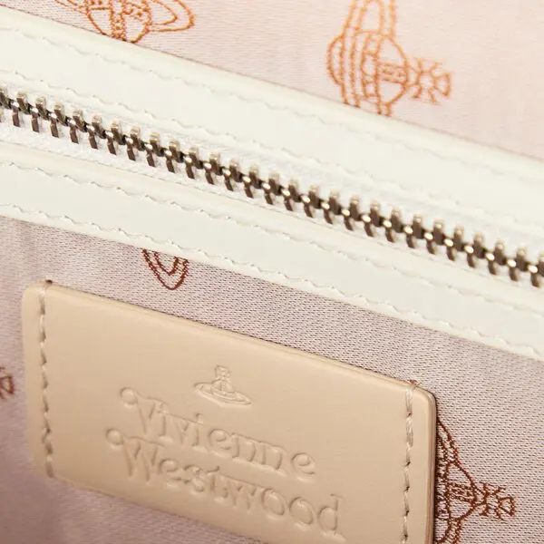 VIVIENNE WESTWOOD Striped Orb Clasp Handbag
