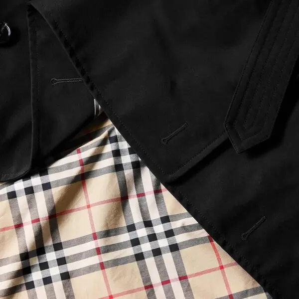 Burberry Asymmetrical Midi Skirt With Belt And Plaid Lining