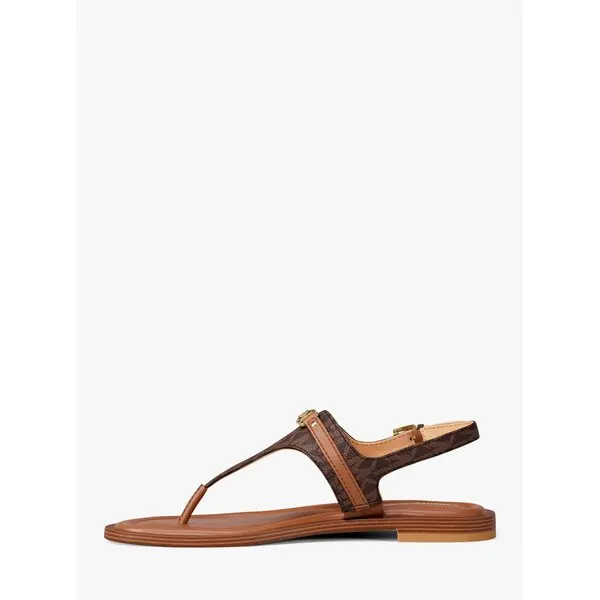 Michael Kors Mandy Flat Sandals - Brown