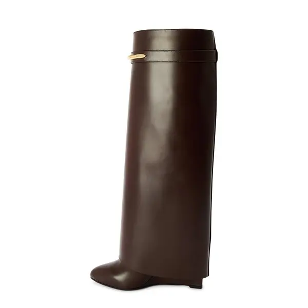 Givenchy Knee-high Shark Boots - Black
