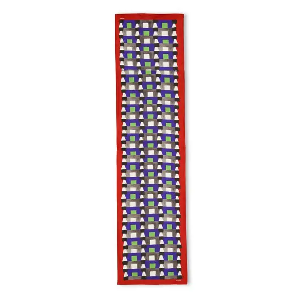 Miu Miu Printed Silk Scarf