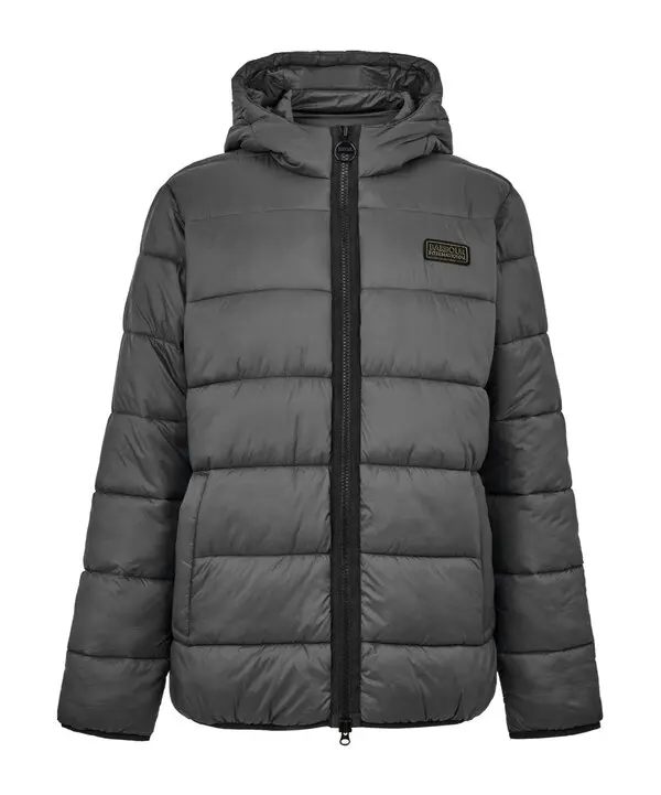Barbour Quilted Fixed Hood Short Puffer Jacket