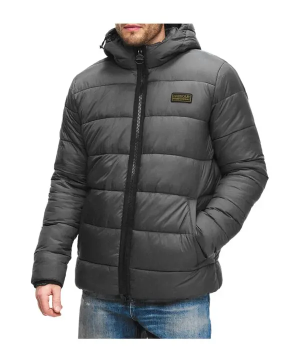Barbour Quilted Fixed Hood Short Puffer Jacket