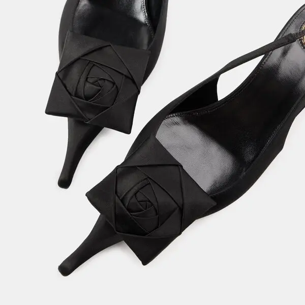 Saint Laurent Dakota Slingback Heels