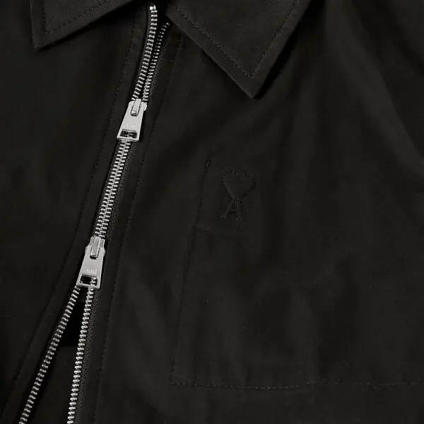 AMI Paris Embossed Harrington Jacket