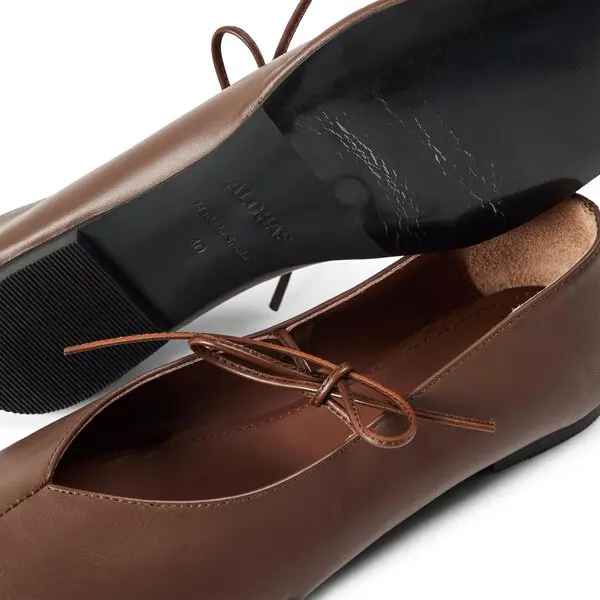ALOHAS Sway Ballet Flats - Green