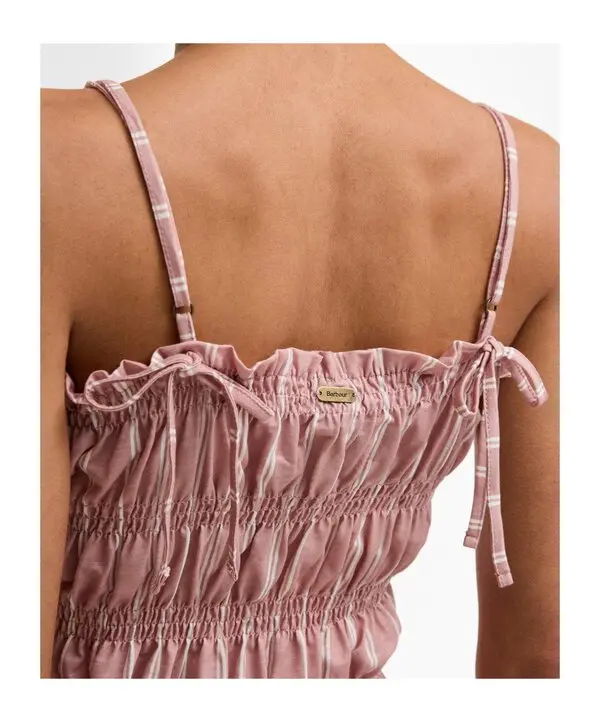 Barbour Striped Ruffled Camisole